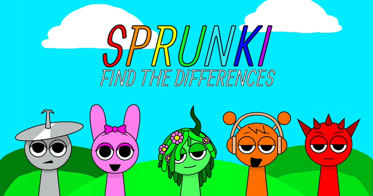 Sprunki Find the Differences - Juego Online Gratis | MisJuegos