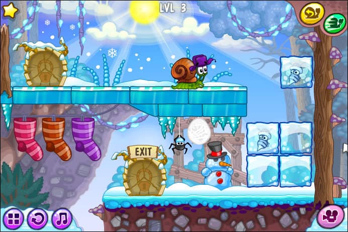 Snail Bob 6: Winter Story - Juego Online Gratis | MisJuegos