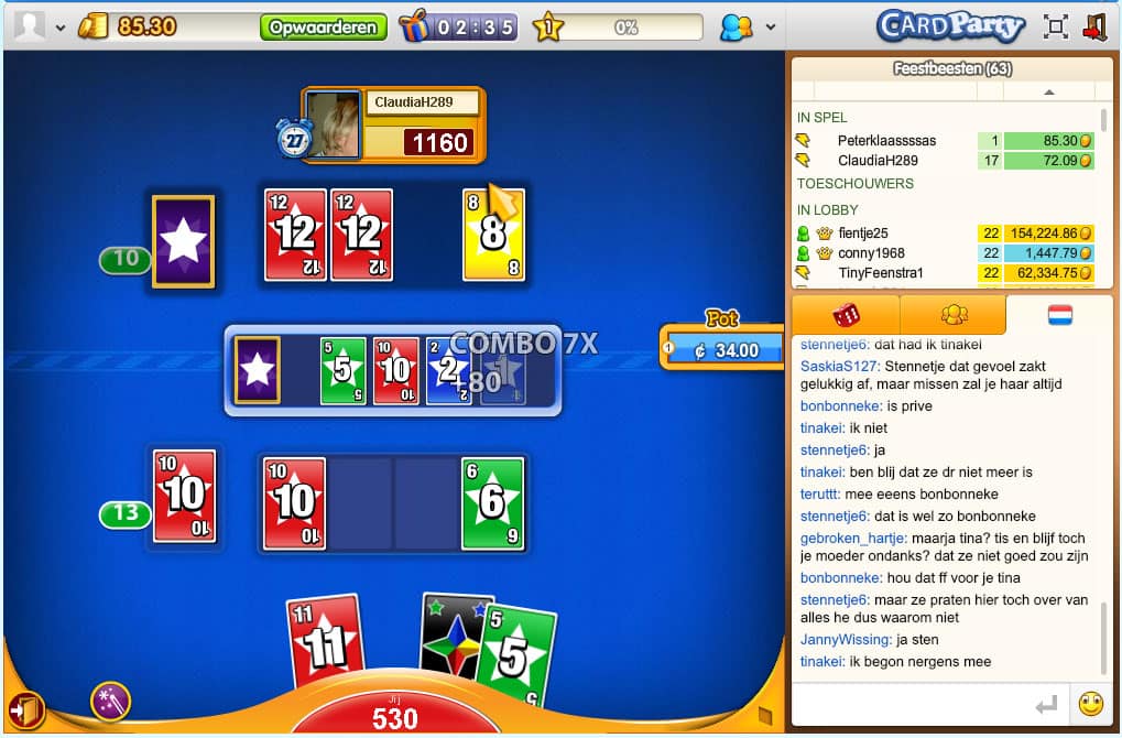 Cardparty - Juego Online Gratis | MisJuegos