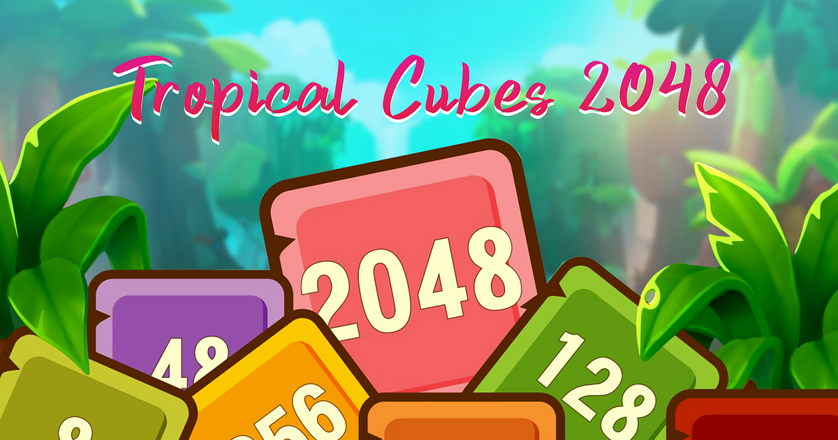 Tropical Cubes 2048 - Juego Online Gratis | MisJuegos