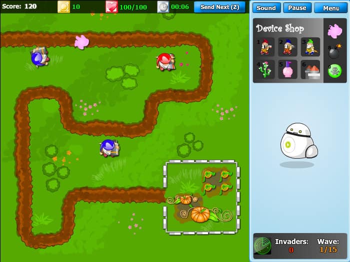 Garden TD - Juego Online Gratis | MisJuegos