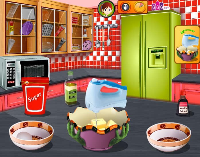 Sara's Cooking Class: Spooky Snacks - Juego Online Gratis | MisJuegos