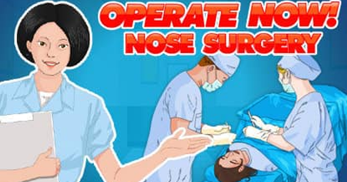 Operate Now: Nose Surgery - Juego Online Gratis | MisJuegos