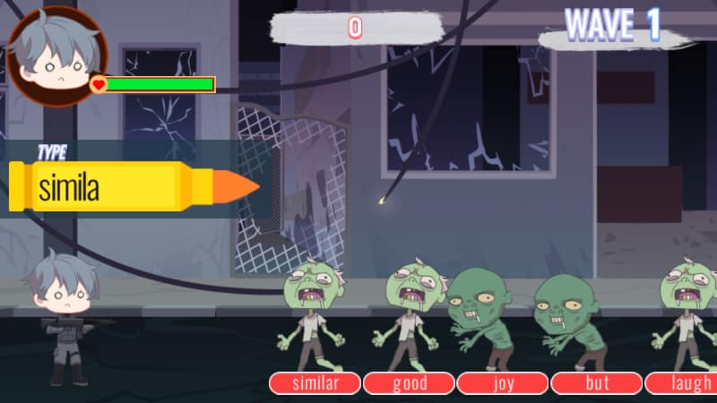 Zombie Typing - Juego Online Gratis | MisJuegos