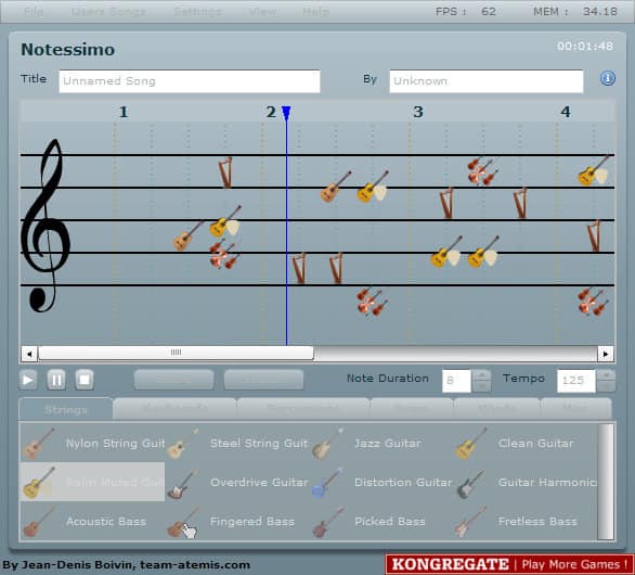 Notessimo - Juego Online Gratis | MisJuegos