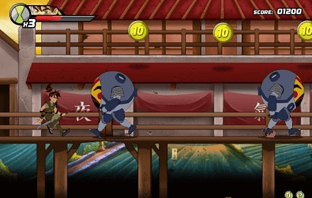 Ben 10 Samurai Adventure - Juego Online Gratis | MisJuegos