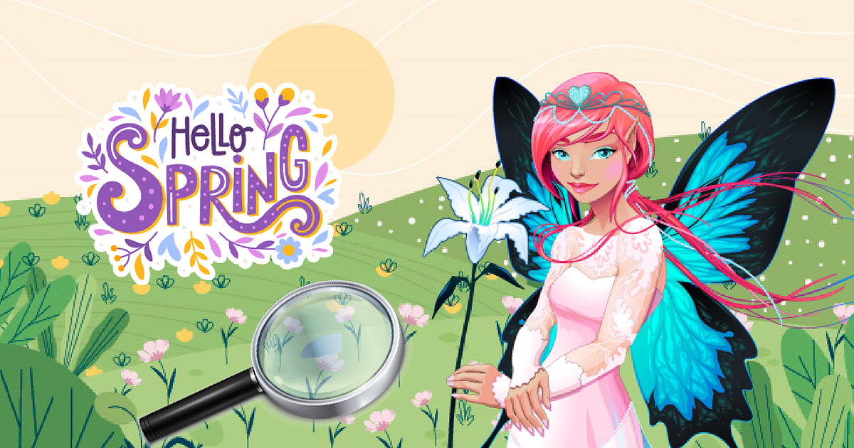 Hidden Objects Hello Spring - Juego Online Gratis | MisJuegos