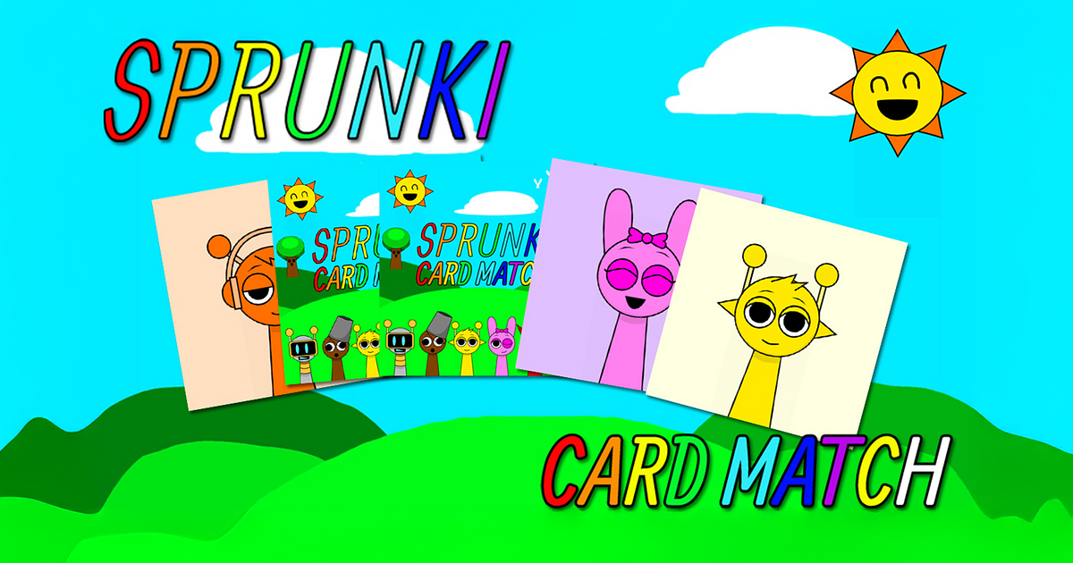 Sprunki Memory Card Match - Juego Online Gratis | MisJuegos