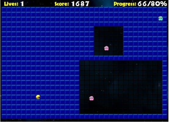 Pac-Xon - Juego Online Gratis | MisJuegos
