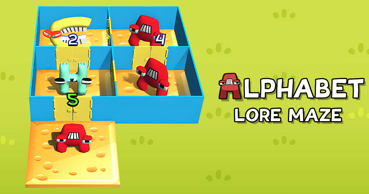 Alphabet Lore Maze - Juego Online Gratis | MisJuegos