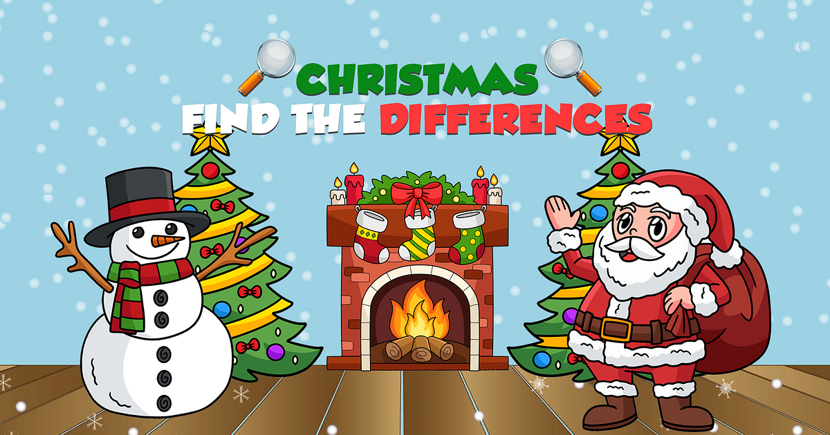 Christmas Find the Differences - Juego Online Gratis | MisJuegos