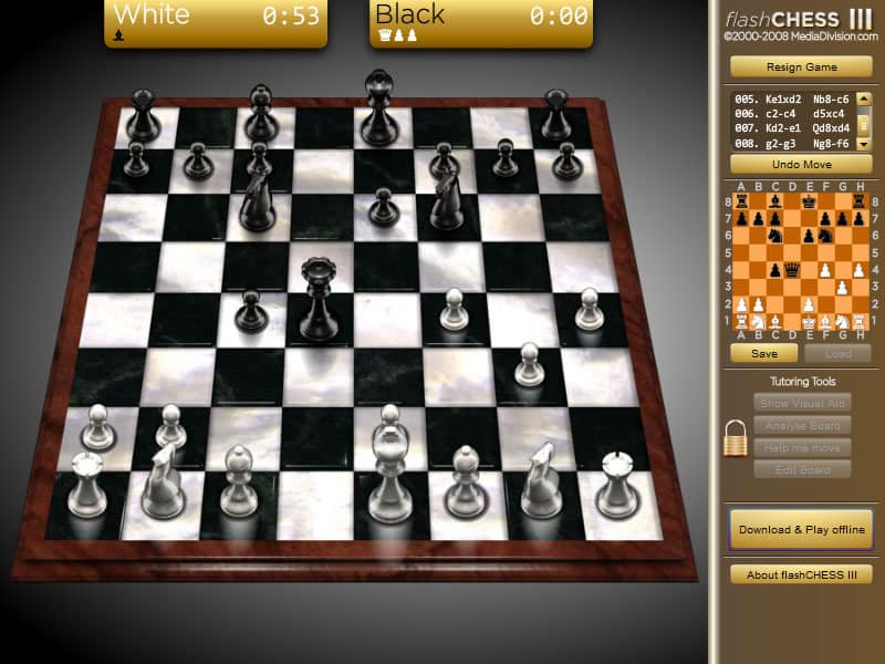 Flash Chess 3 - Juego Online Gratis | MisJuegos