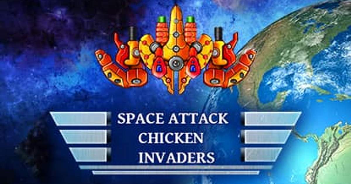 Space Attack Chicken Invaders - Juego Online Gratis | MisJuegos