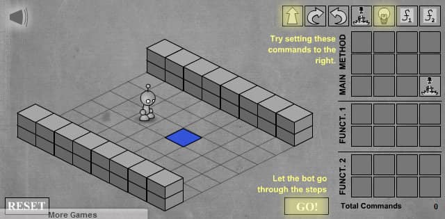 Light-Bot 1 - Juego Online Gratis | MisJuegos