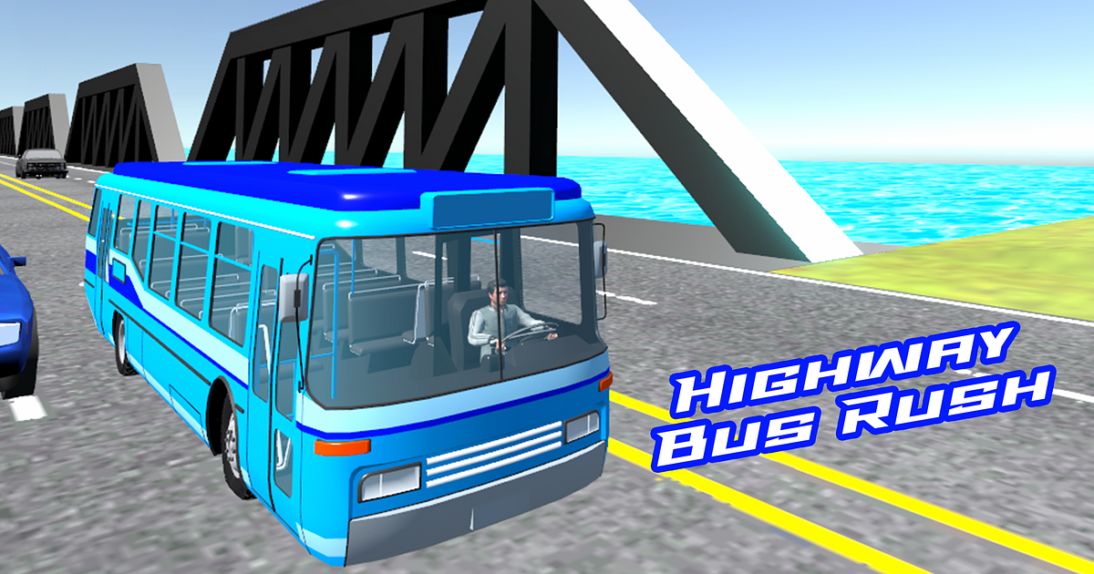 Highway Bus Rush - Juego Online Gratis | MisJuegos