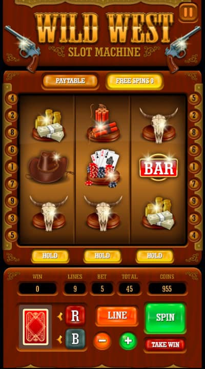 Wild West Slot Machine - Juego Online Gratis | MisJuegos
