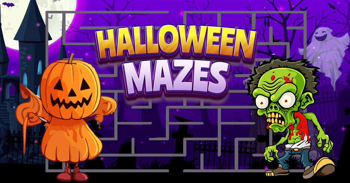 Halloween Mazes - Juego Online Gratis | MisJuegos