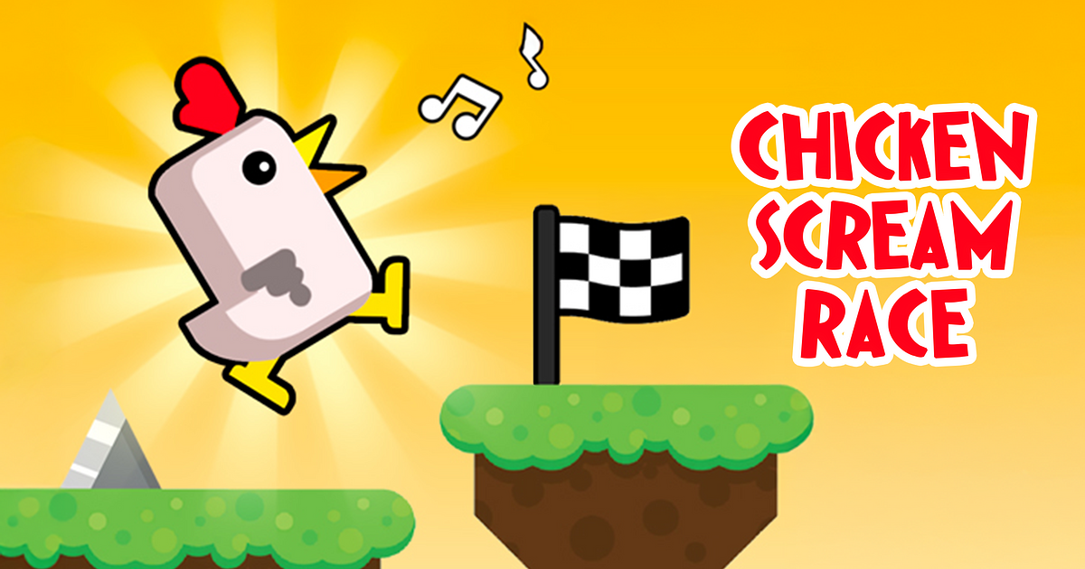 Chicken Scream Race - Juego Online Gratis | MisJuegos