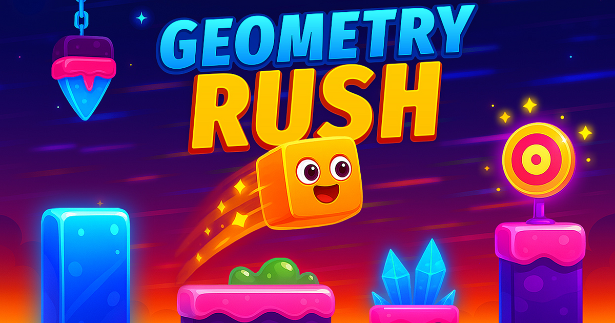 Geometry Rush Online - Juego Online Gratis | MisJuegos